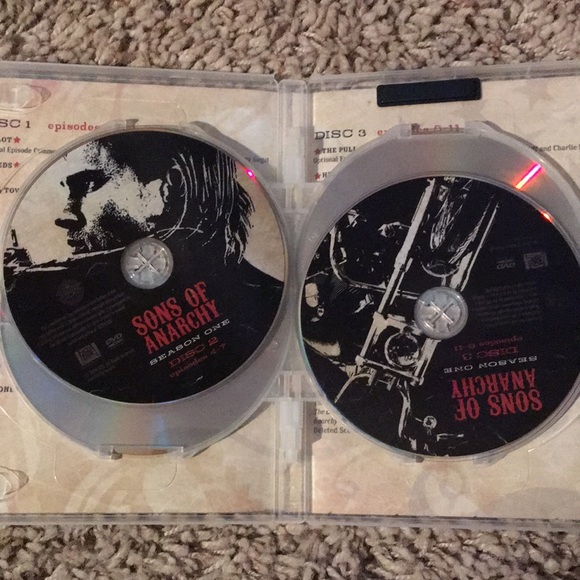 Other | Sons Of Anarchy Season One Dvd | Poshmark